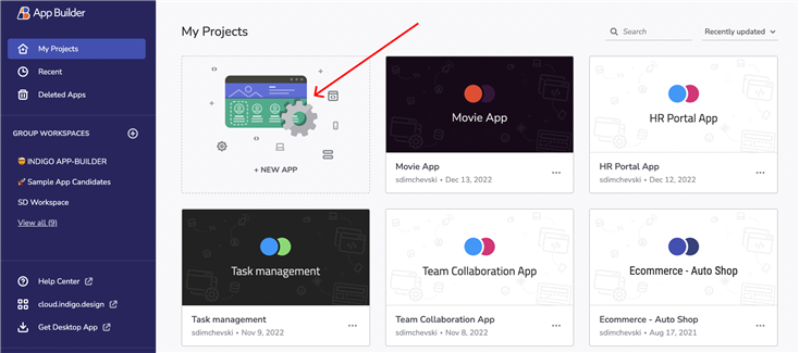 Turn Sketch To Code With App Builder