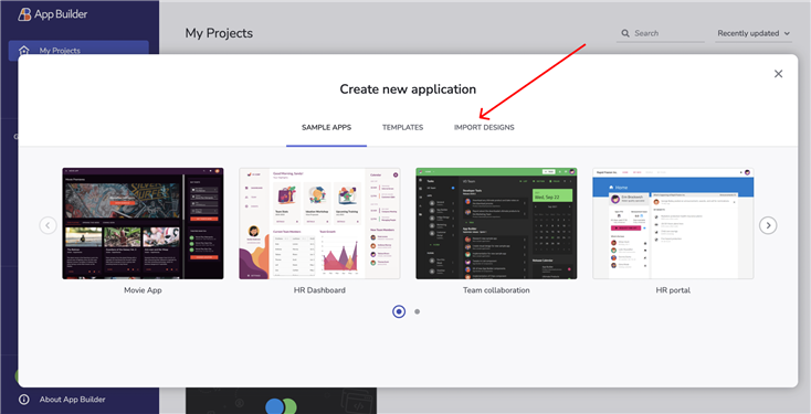 Turn Sketch To Code With App Builder