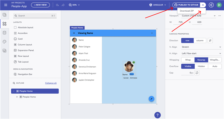 Turn Sketch To Code With App Builder