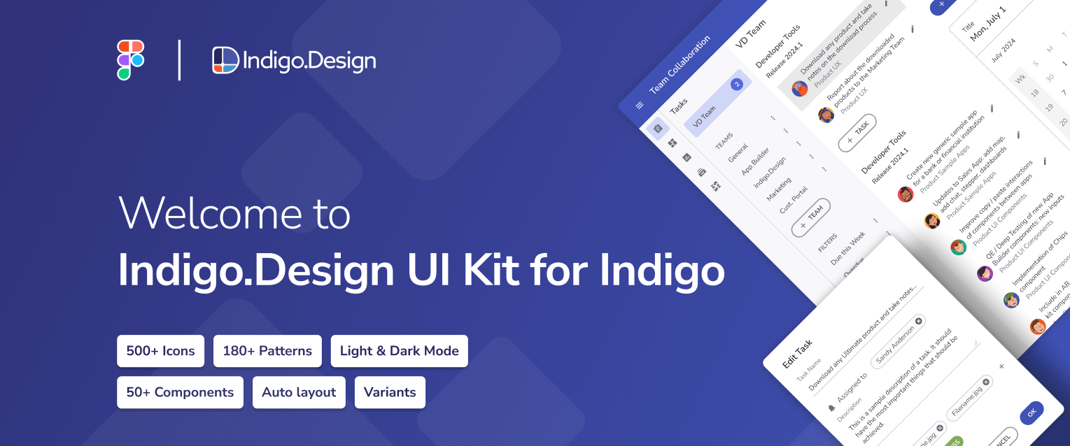 Kickstarting 2025 With A Brand-New Indigo UI Kit For Figma
